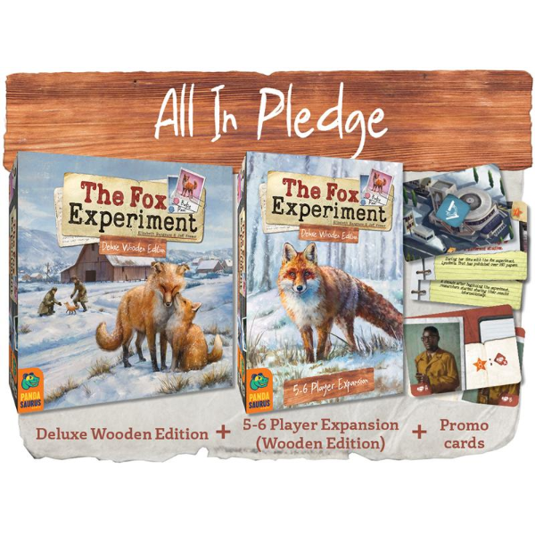 Fox Experiment- Deluxe Wooden Edition by Pandasaurus Games - Gamefound