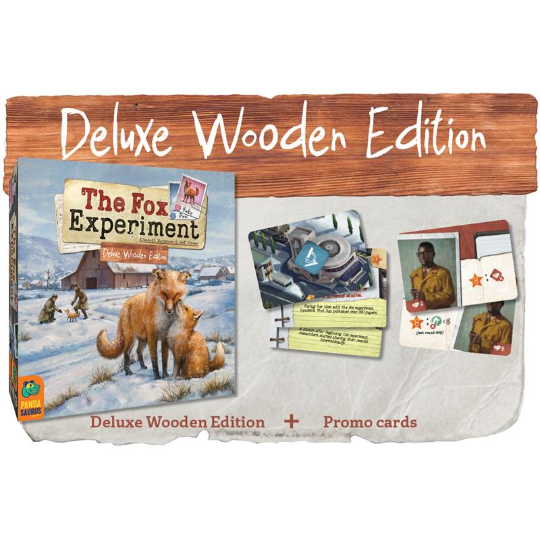 Fox Experiment- Deluxe Wooden Edition by Pandasaurus Games - Gamefound