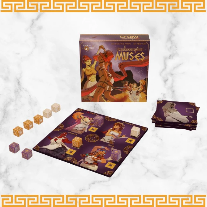 Dance of Muses - A Charming Pure Strategy Board Game by Space Otter ...