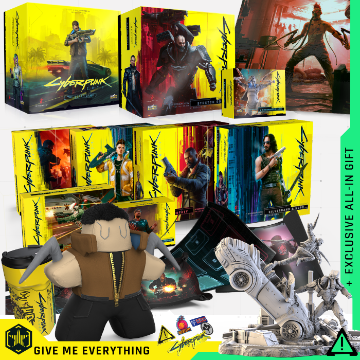 Cyberpunk 2077 - The Board Game by Go On Board - Gamefound