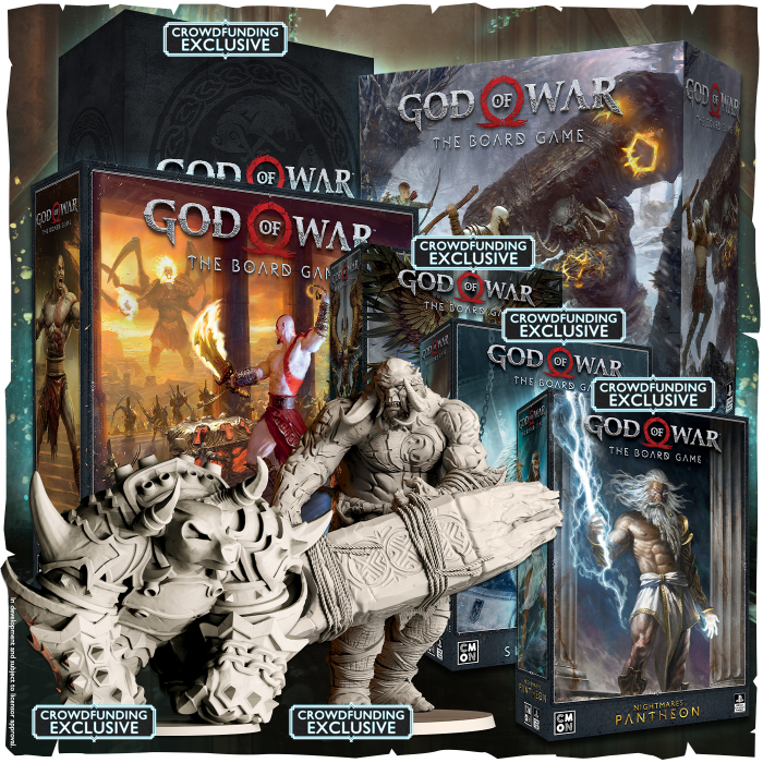 God of War: The Board Game by CMON - Gamefound
