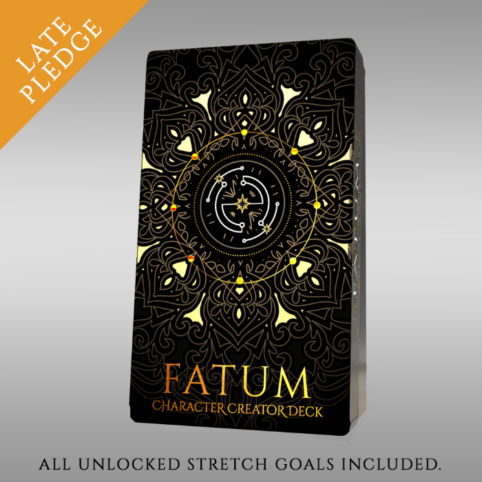 FATUM. A Character creator Tarot style deck by Fatum Cards - Extra copy ...