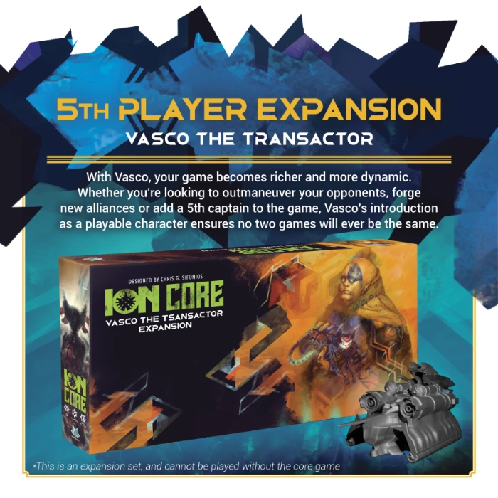 ION CORE by Magister Games - Gamefound