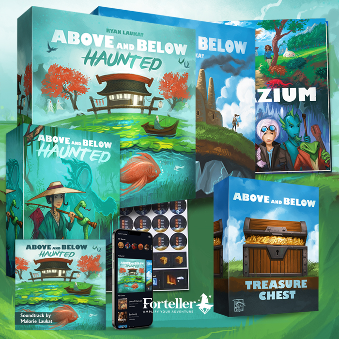 Above and Below: Haunted by Red Raven Games - Gamefound