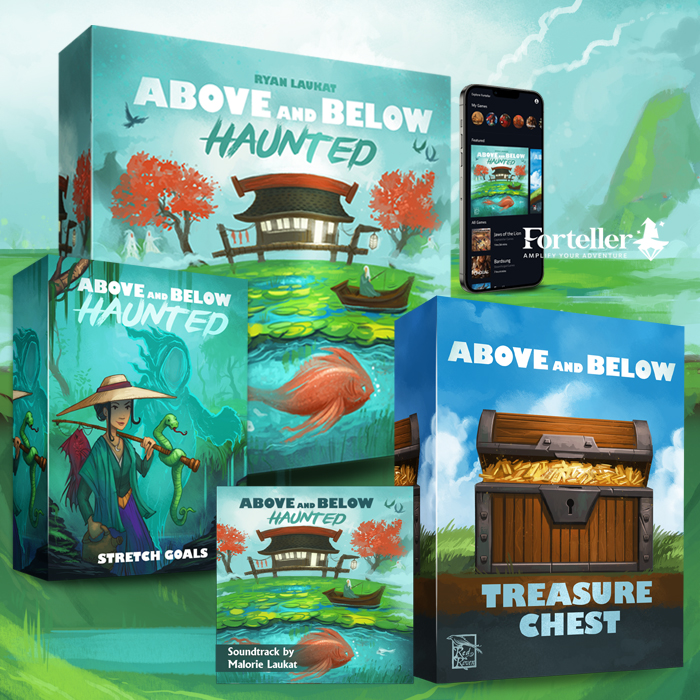 Above and Below: Haunted by Red Raven Games - Gamefound