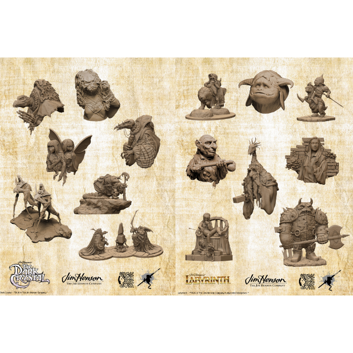 Jim Henson's Labyrinth & The Dark Crystal Collectible Models by ...