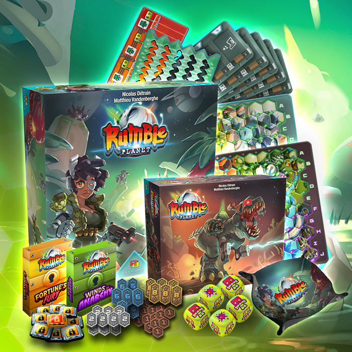 Rumble Planet by Ankama Boardgames - Gamefound