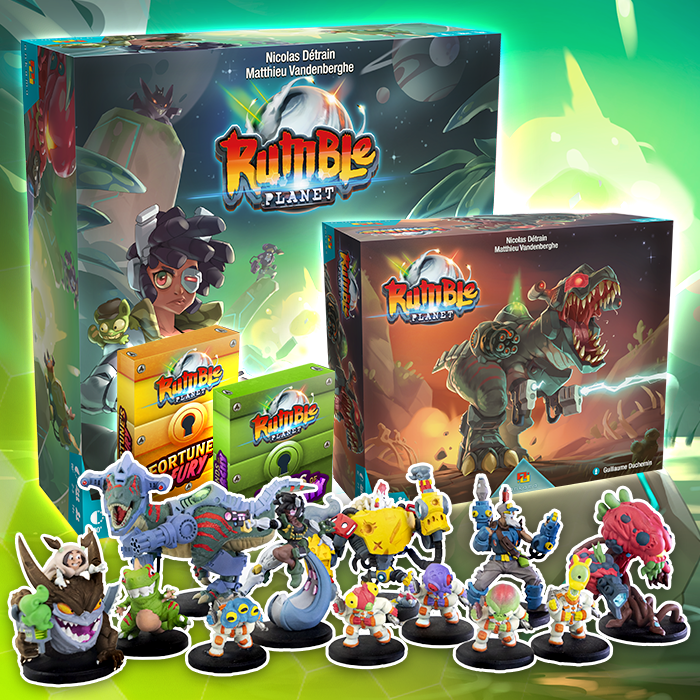 Rumble Planet by Ankama Boardgames - Gamefound