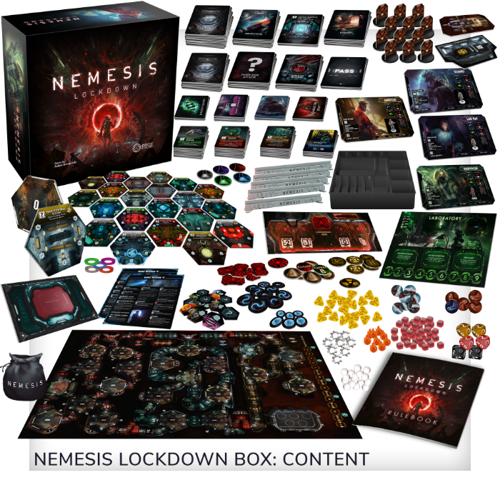 Nemesis Lockdown by Awaken Realms - Nemesis: Lockdown Core Box - Gamefound