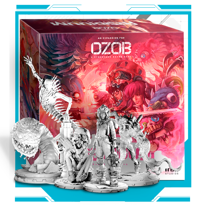 Ozob: A Cyberpunk Board Game by Nonsense Creations - Gamefound