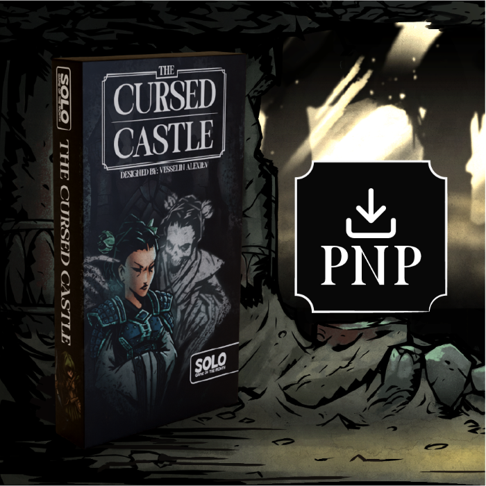 The Cursed Castle [Solo Game of the Month] by Gabe-Barrett - Gamefound