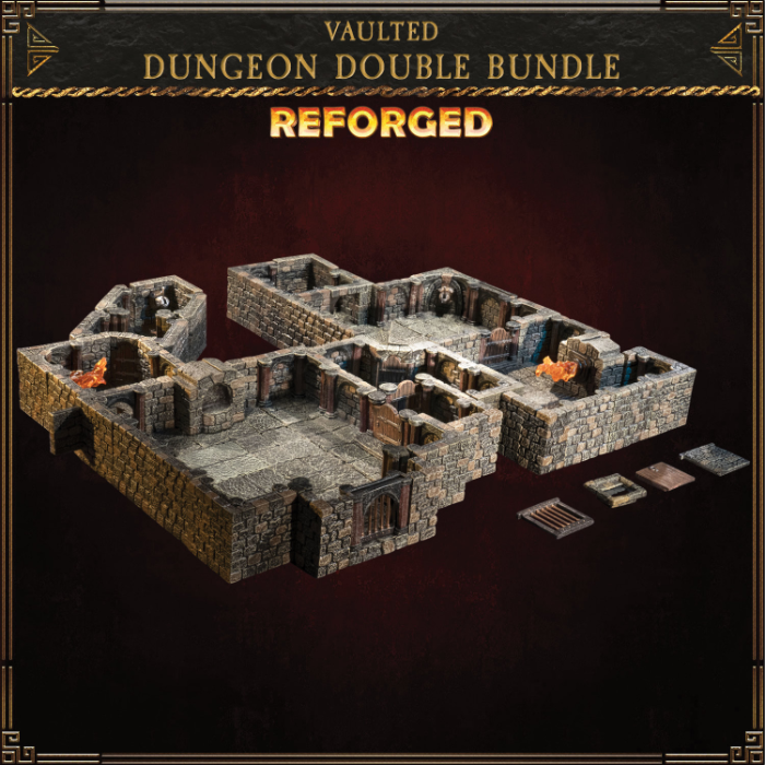Dungeons Reforged - Hand Painted Modular Terrain by Dwarven Forge - Gamefound
