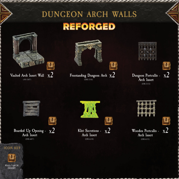 Dungeons Reforged - Hand Painted Modular Terrain by Dwarven Forge - Gamefound