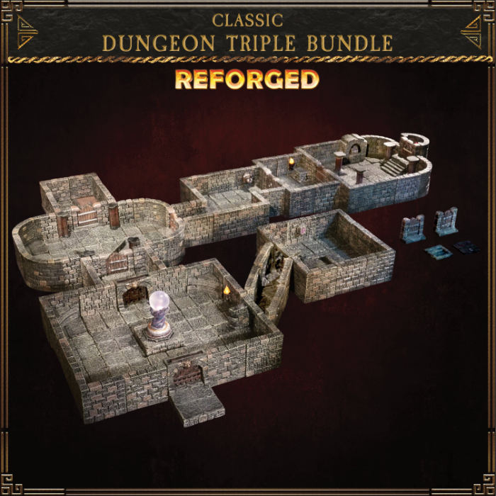 Dungeons Reforged - Hand Painted Modular Terrain by Dwarven Forge ...