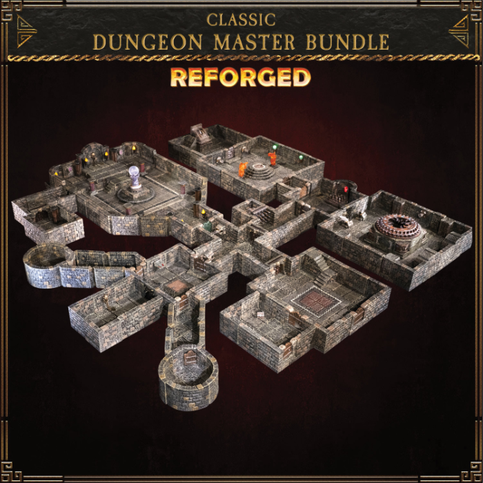 Dungeons Reforged - Hand Painted Modular Terrain by Dwarven Forge ...