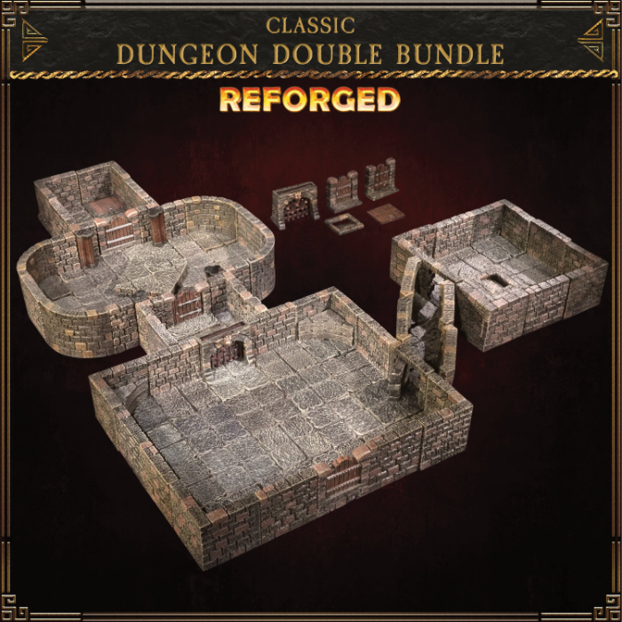 Dungeons Reforged - Hand Painted Modular Terrain by Dwarven Forge ...