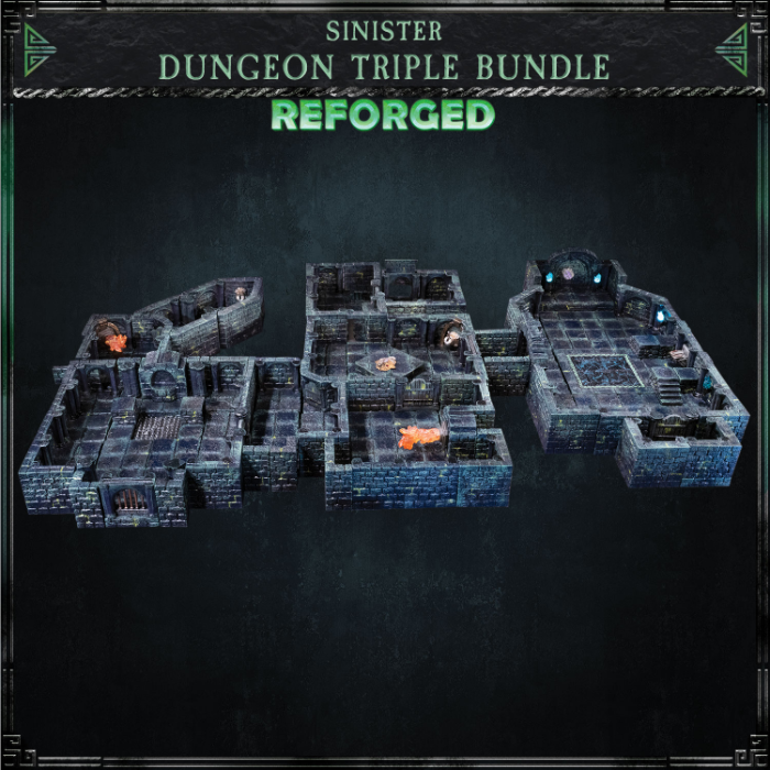 Dungeons Reforged - Hand Painted Modular Terrain by Dwarven Forge ...