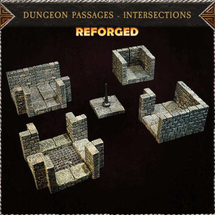 Dungeons Reforged - Hand Painted Modular Terrain by Dwarven Forge - Gamefound