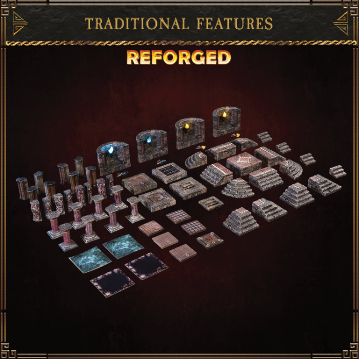 Dungeons Reforged - Hand Painted Modular Terrain by Dwarven Forge - Gamefound
