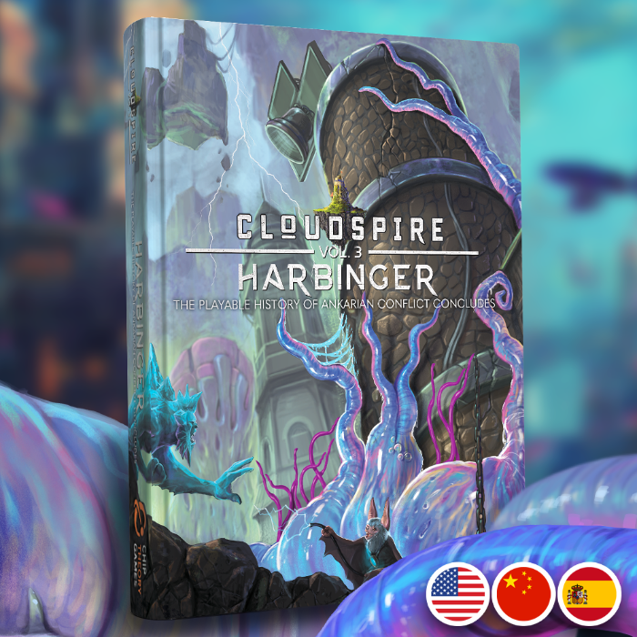 Cloudspire: Harbinger by Chip Theory Games - Gamefound
