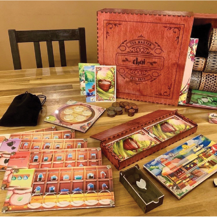 Chai: High Tea (Reprint & Expansion) by Steeped Games - CHAI: TEA ...
