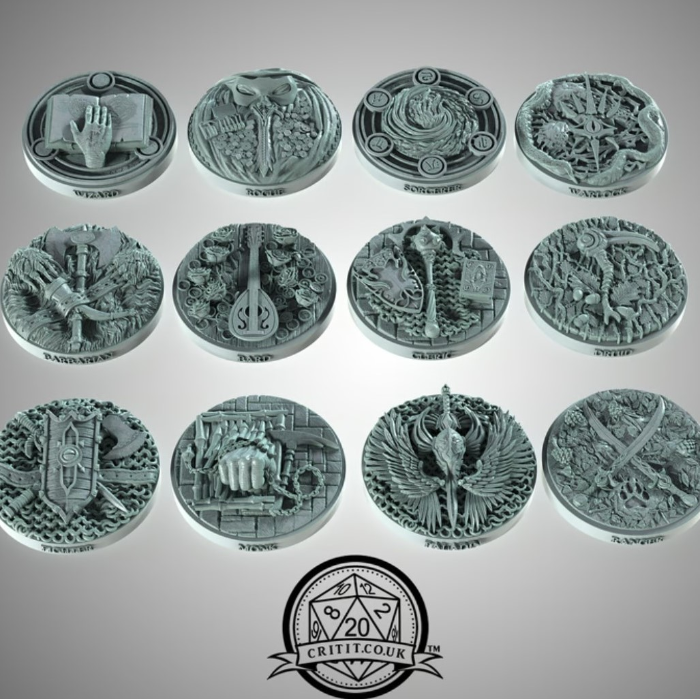 Hybrid tokens & animal companion STL files for Dungeons and Dragons by ...