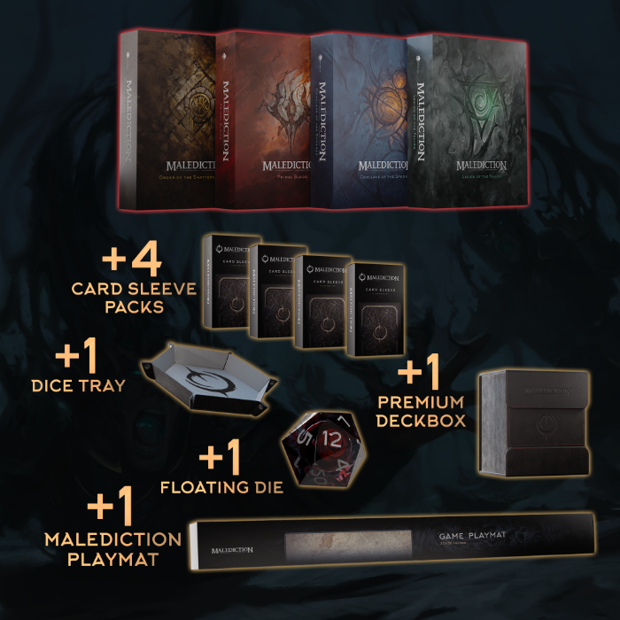 Malediction - Miniatures Card Game by Loot Studios - Gamefound