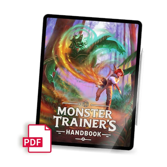 Monster Trainer's Handbook: 5e Campaign Supplement & Setting by Dungeon ...