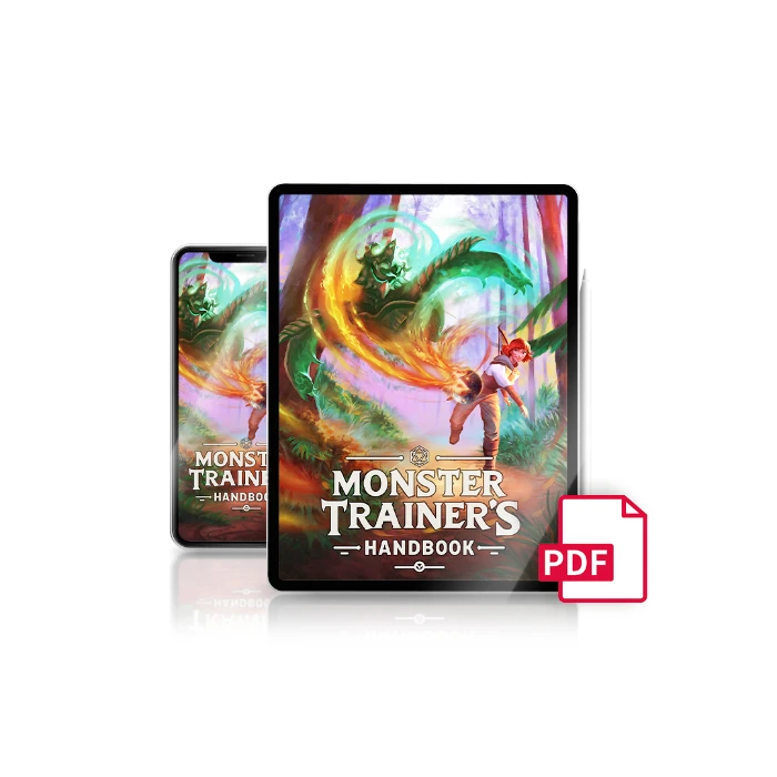 Monster Trainer's Handbook: 5e Campaign Supplement & Setting by Dungeon in a Box - Gamefound