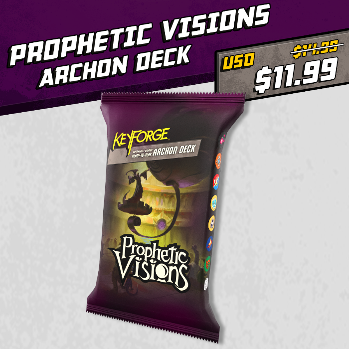 KeyForge: Prophetic Visions by Ghost Galaxy - Gamefound