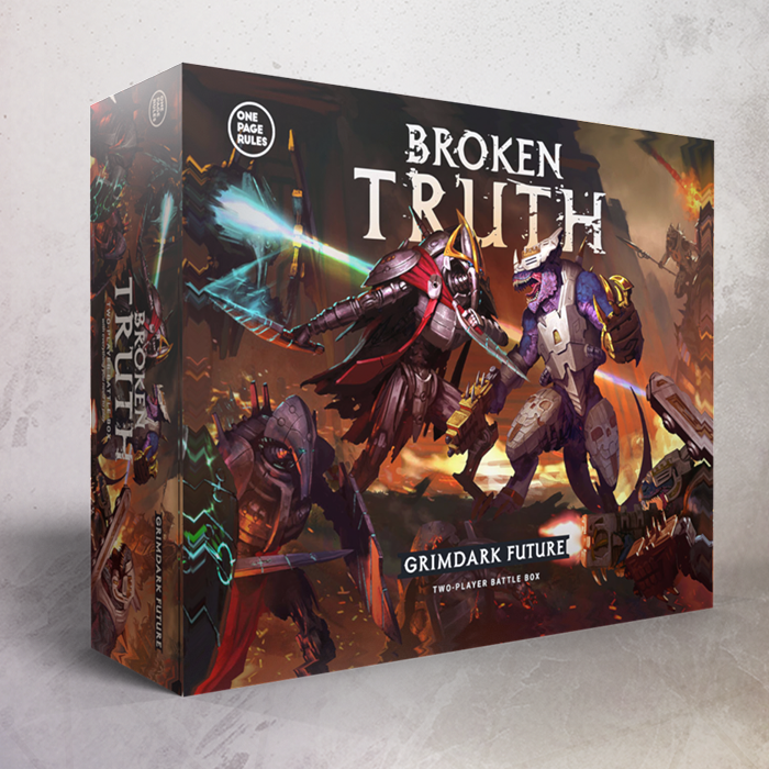 Grimdark Future: Broken Truth | 2-Player Battle Box by One Page Rules ...