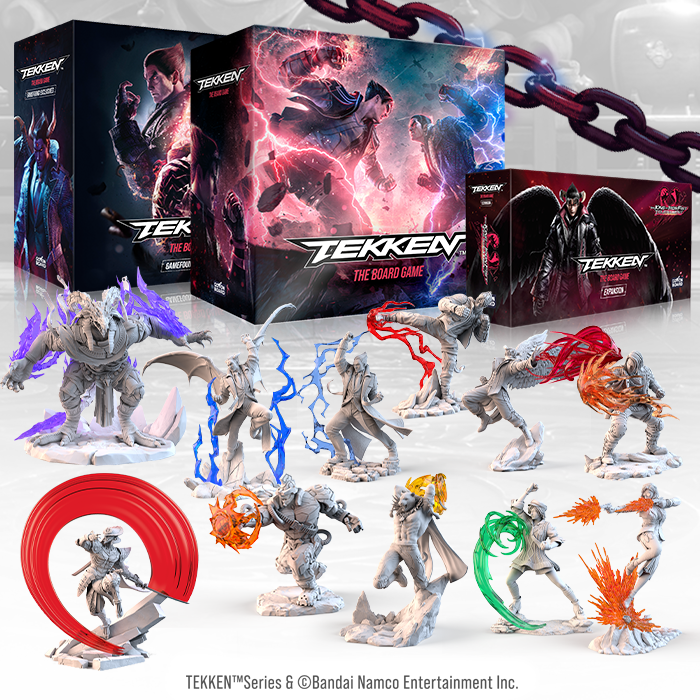 TEKKEN - The Board Game by Go On Board - Gamefound