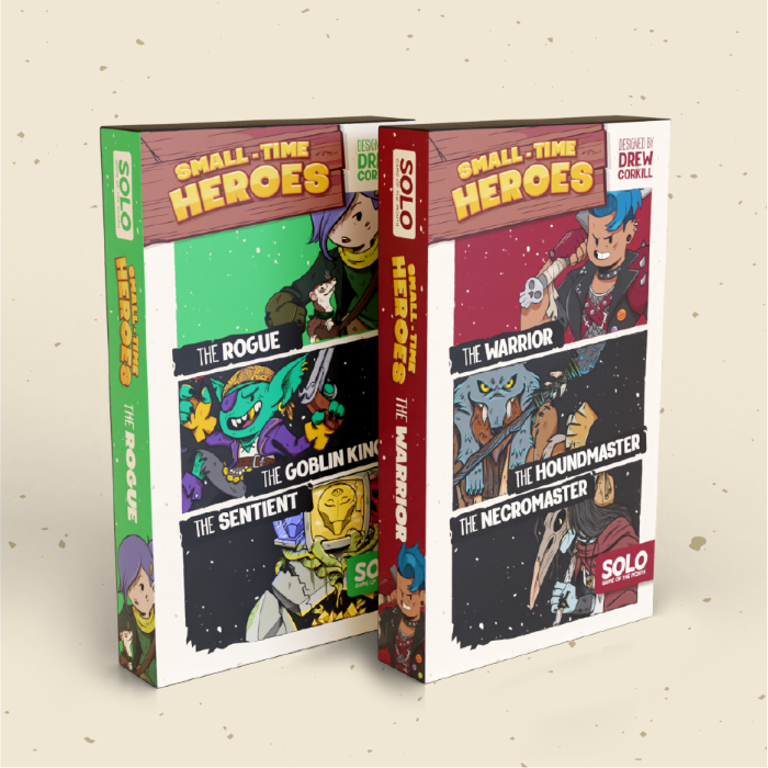 Small-Time Heroes [Solo Game of the Month] by Gabe-Barrett - Gamefound