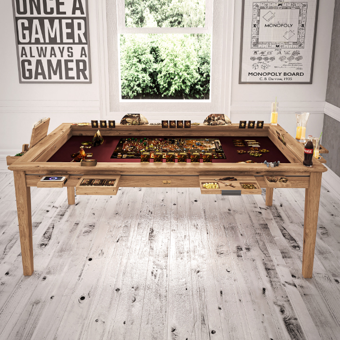 The Megan 2.0 - Board Game Table by Geeknson by Geeknson Team - Gamefound