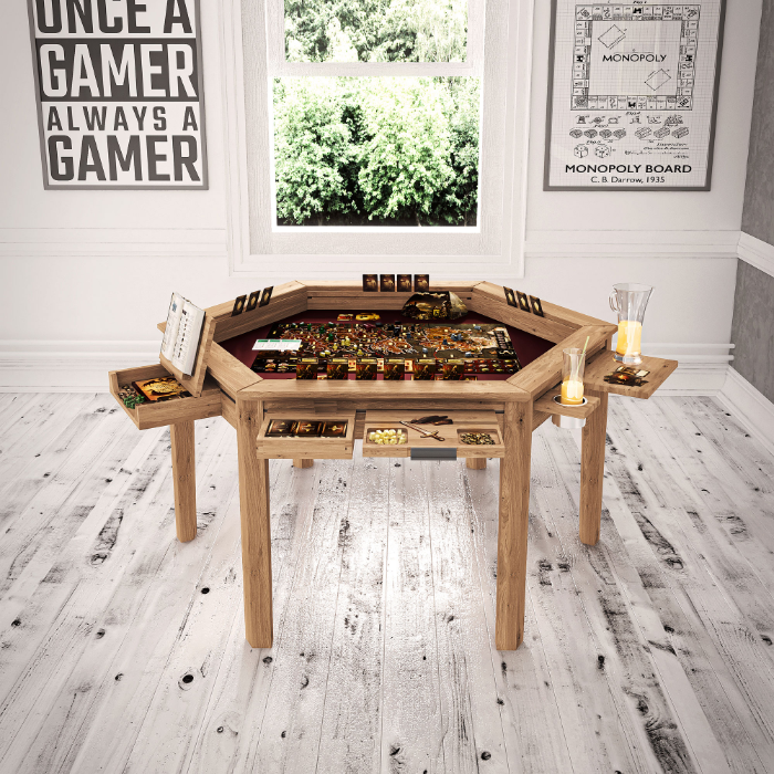 The Megan 2.0 - Board Game Table by Geeknson by Geeknson Team - Gamefound
