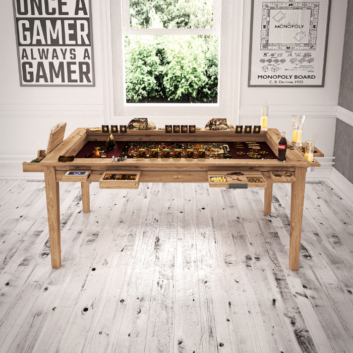 The Megan 2.0 - Board Game Table by Geeknson by Geeknson Team - Gamefound