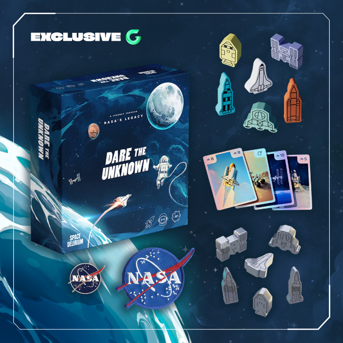 Dare The Unknown by Space Delirium - Gamefound