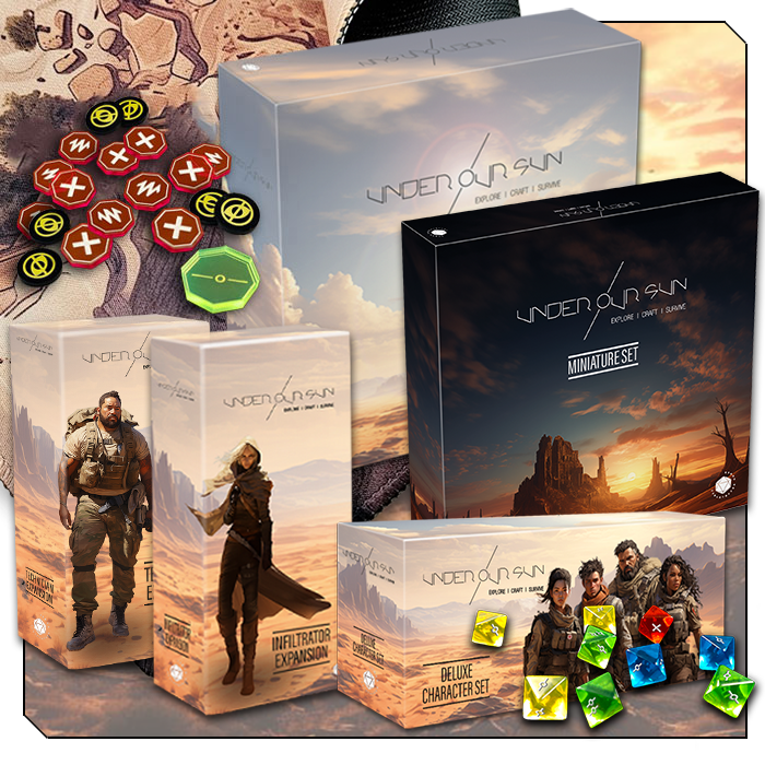 Under our Sun 2nd edition & miniature expansion by TABLETOPPER GAMES ...