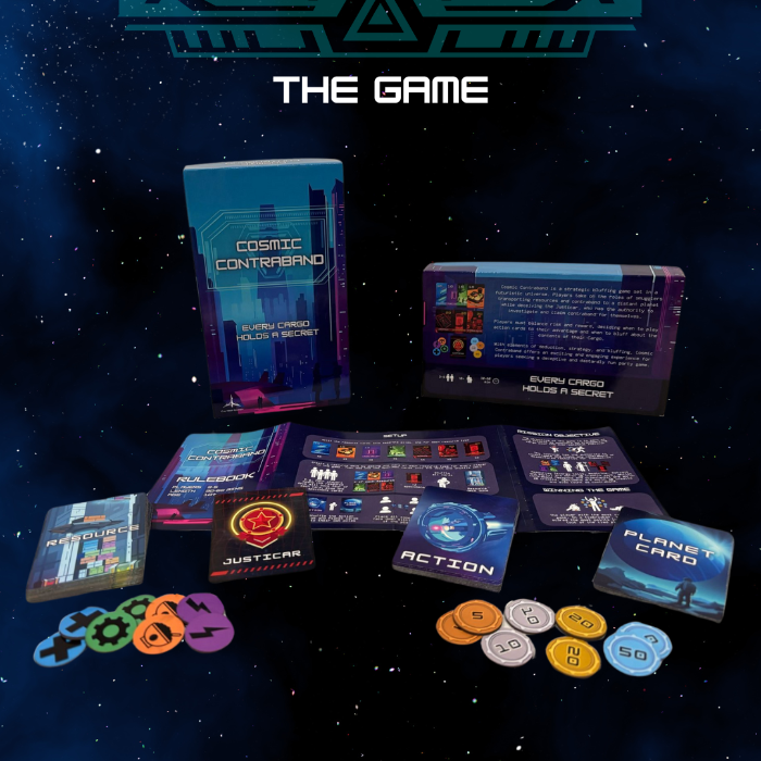 Cosmic Contraband by CaltropGames - Gamefound