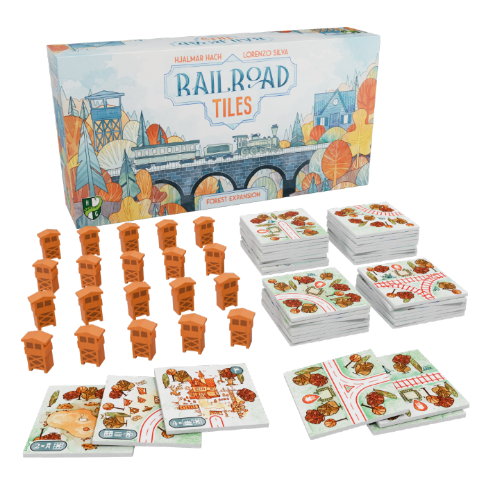 Railroad Tiles by Horrible Guild - Gamefound