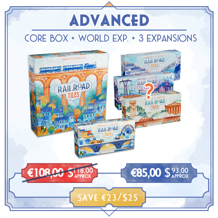 Railroad Tiles by Horrible Guild - Gamefound