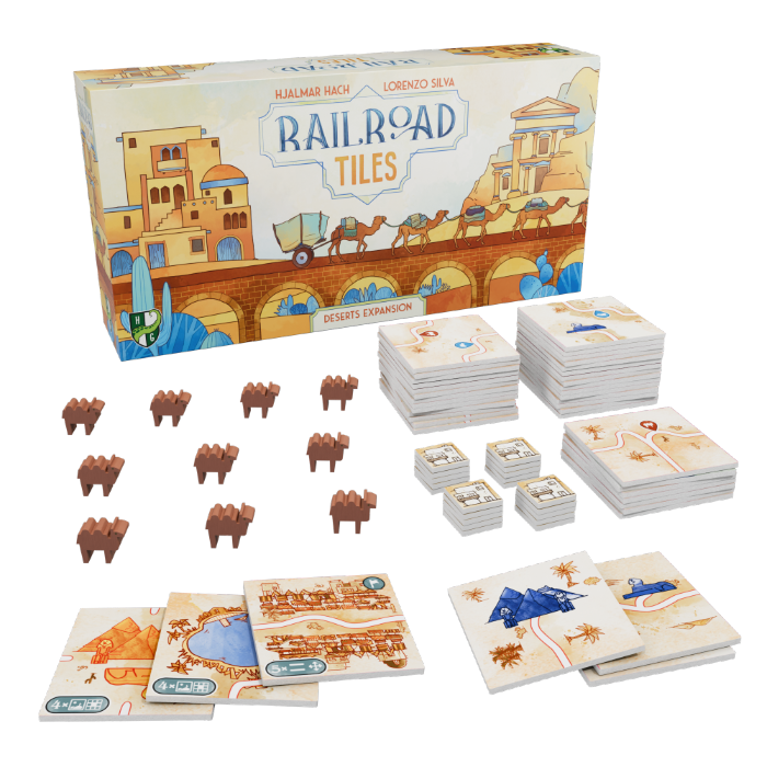 Railroad Tiles by Horrible Guild - Gamefound