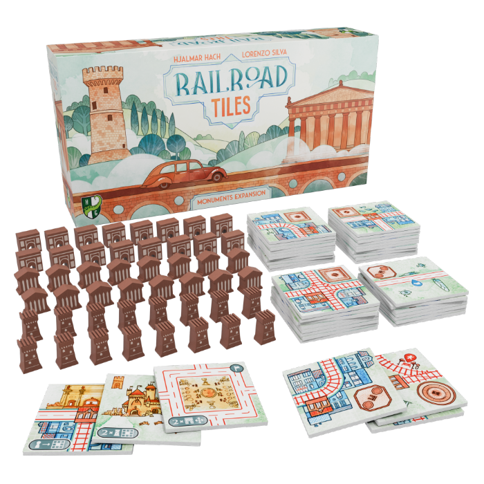 Railroad Tiles by Horrible Guild - Gamefound