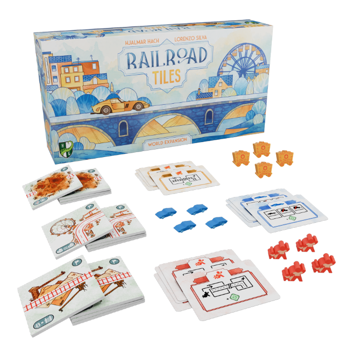Railroad Tiles by Horrible Guild - Gamefound
