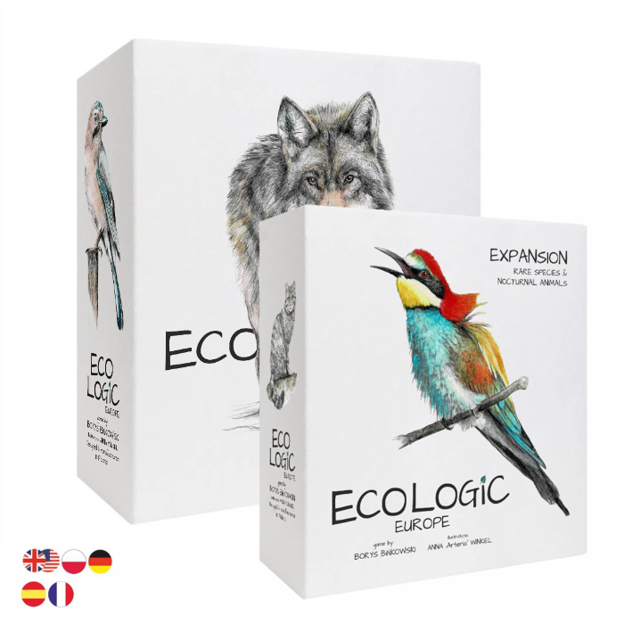 EcoLogic expansion (rare species and nocturnal animals) + base game ...