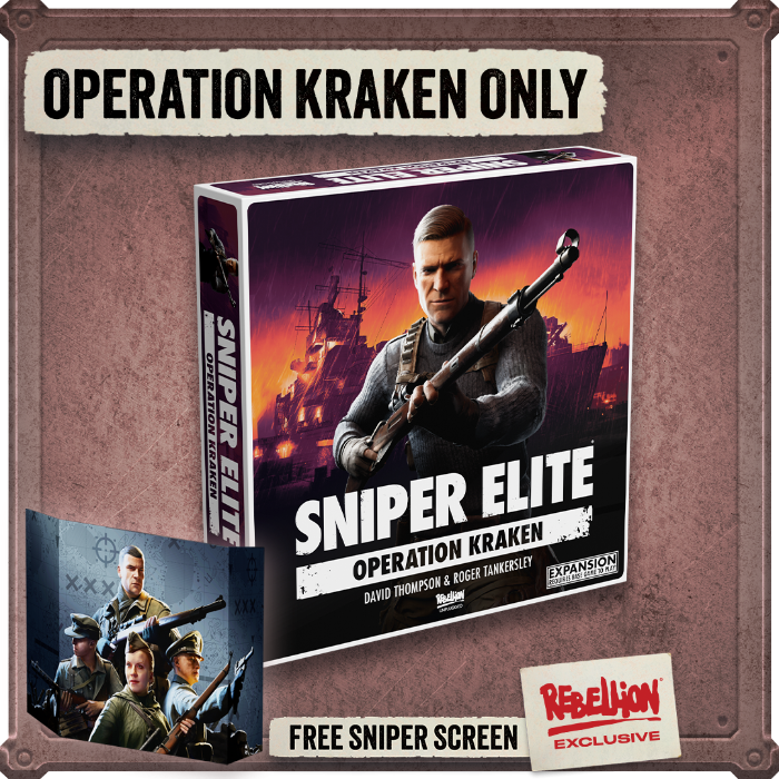 Sniper Elite: Operation Kraken & Reprint by Rebellion Unplugged - Gamefound