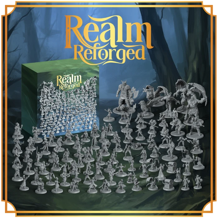 Realm Reforged: Essential Fantasy Miniatures -- Physical & STL by ...