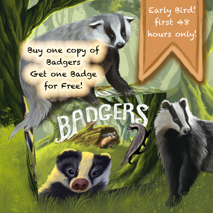 Badgers by InterHuman games - Gamefound
