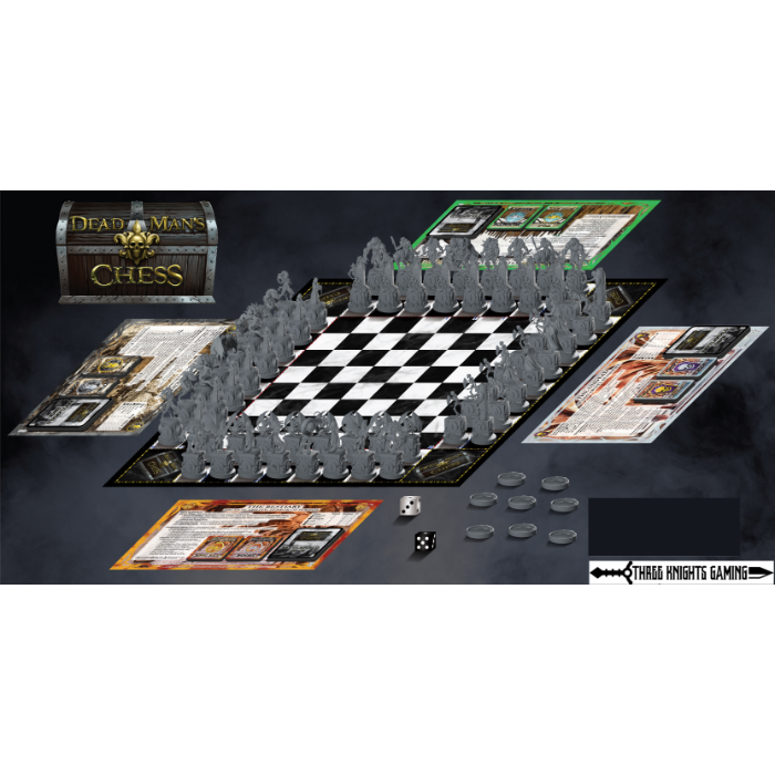 Dead Man's Chess - Print & Play STLs by Three Knights Games - Gamefound