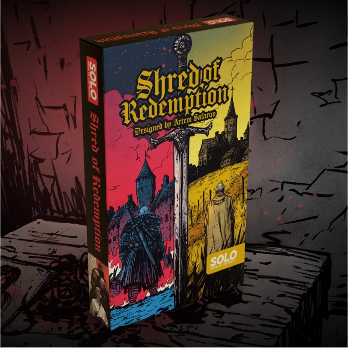 Shred of Redemption [Solo Game of the Month] by Gabe-Barrett - Gamefound